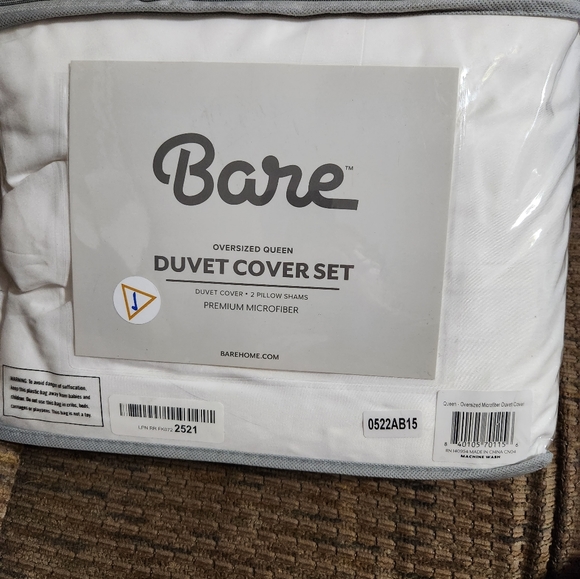 Bare Brand | Bedding | Bare Home Duvet Cover Queen Size Oversized ...